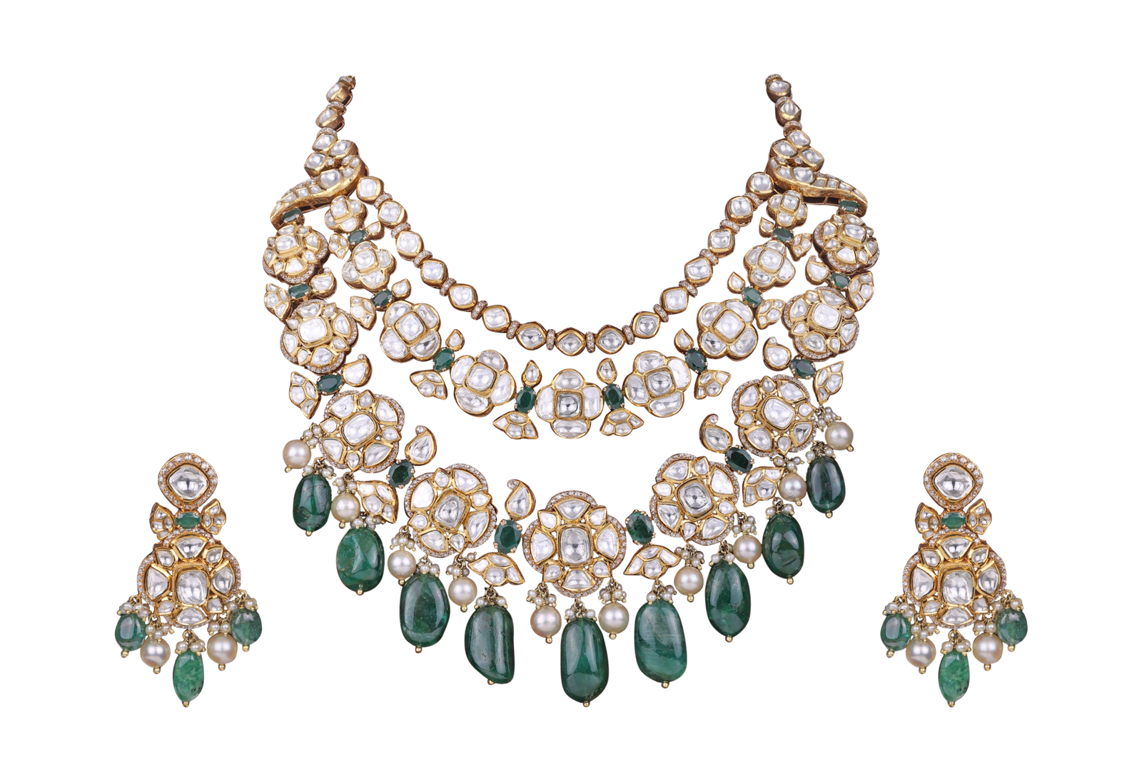 Polki Jewellery - Luxurious Royal Design | Shobha Shringar